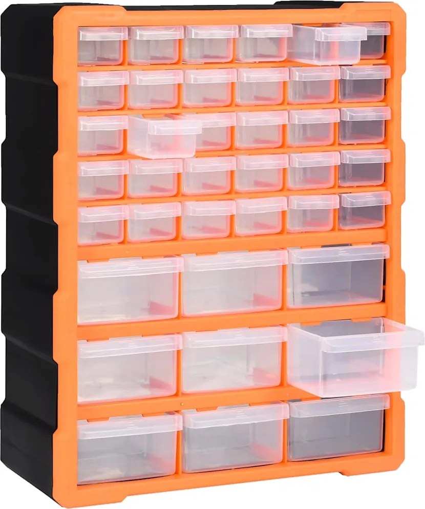 Organizér s 39 zásuvkami 38 x 16 x 47 cm 147585