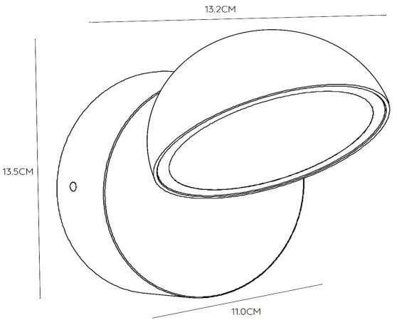 Lucide 22865/12/31 - LED Venkovní nástěnné svítidlo FINN LED/12W/230V IP54 bílá