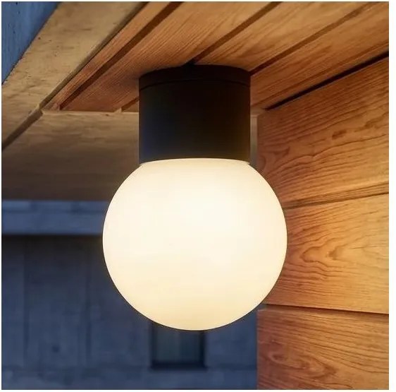 Kanlux 46082 - Venkovní bodové svítidlo STONO 1xE27/15W/230V IP65 antracit
