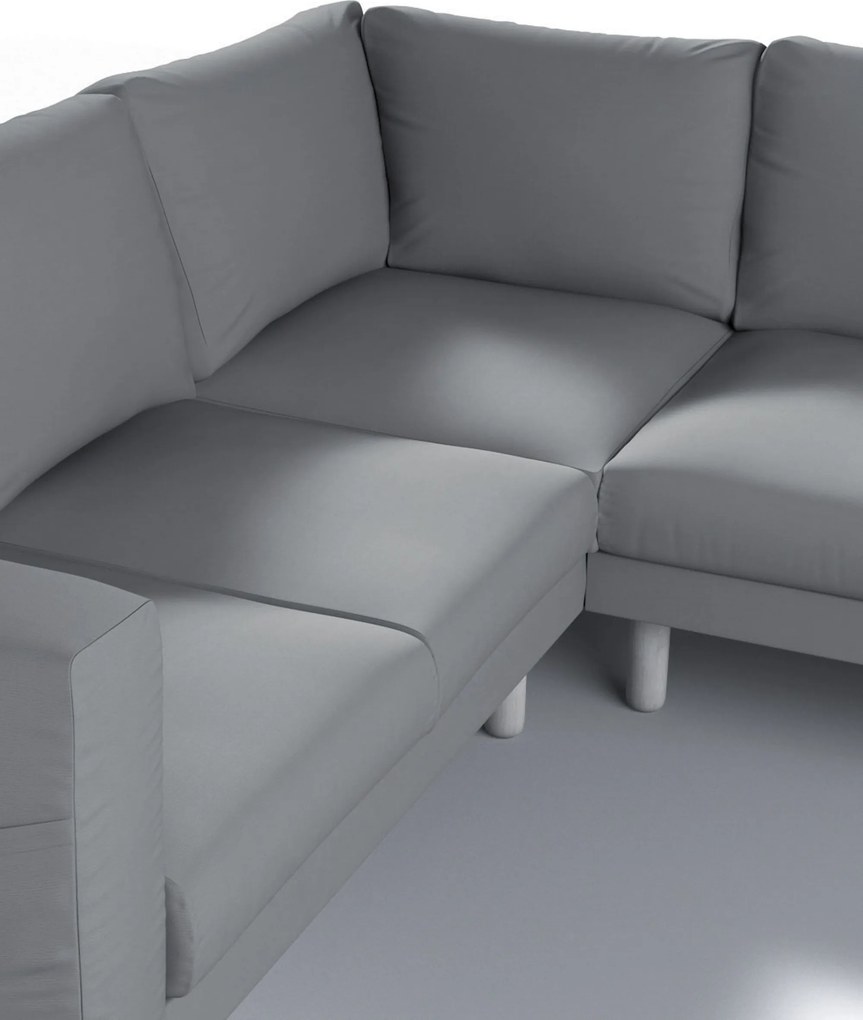 Potah na pohovku IKEA Norsborg rohová 4-místná barva šedá