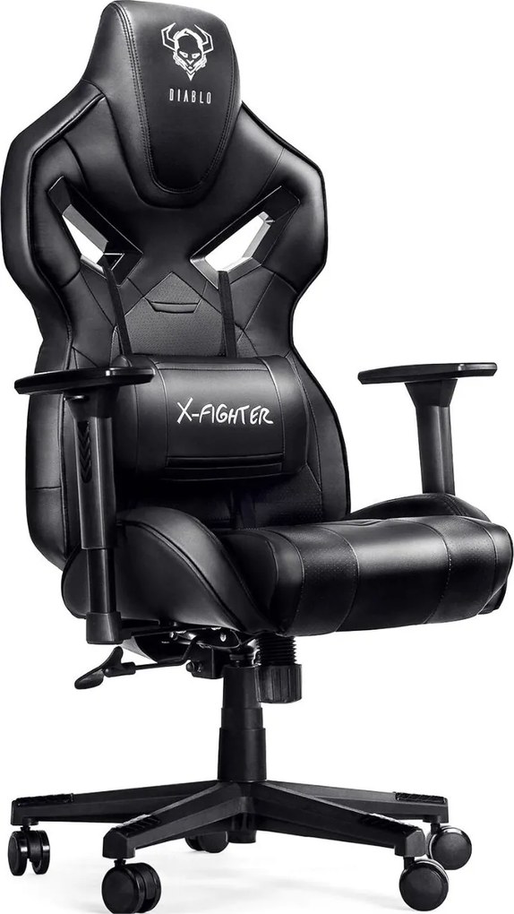 Diablo Chairs - Herní křeslo Diablo X-Fighter Normal: černo-černé