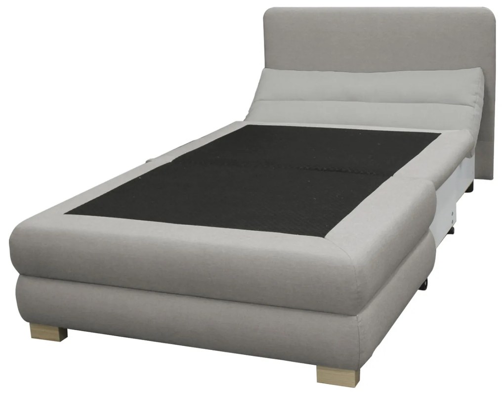 Sconto Rozkládací křeslo EGO šedá