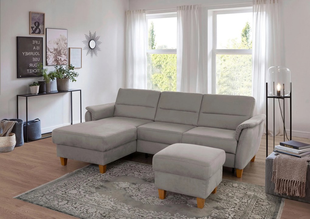 XXXLutz ROHOVÁ SEDAČKA, textil, antracitová Sit & More - Sedací soupravy - 000144019709