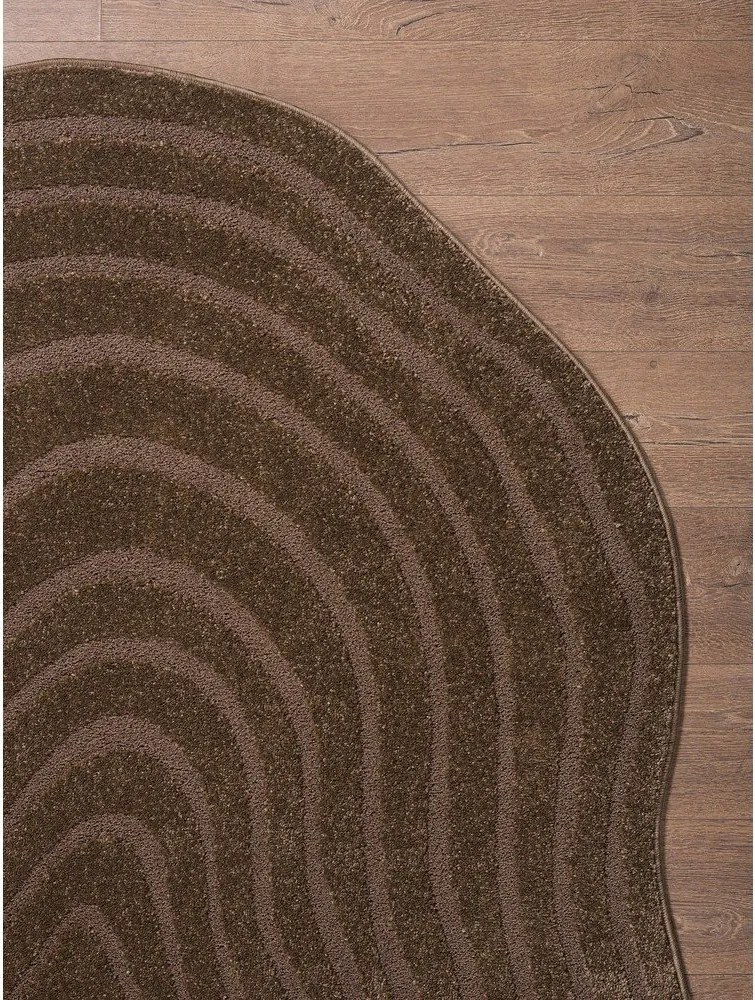 Hnědý koberec 160x230 cm Pebble – ESTE