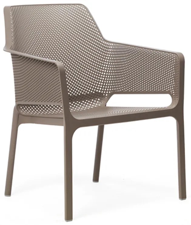 Nardi Plastové zahradní křesílko NET RELAX corallo