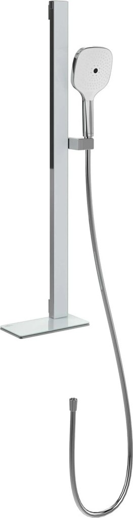 Villeroy & Boch Infinity Showers - Set sprchové hlavice, tyče a hadice, 3 proudy, chrom TVS11000200061