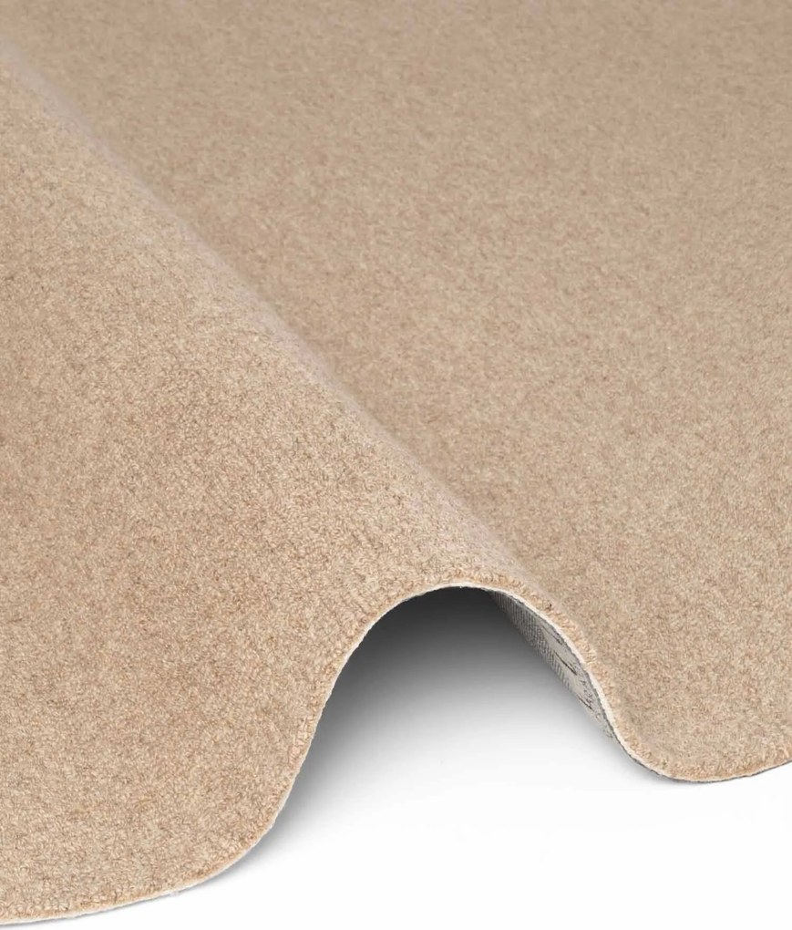 ELLE Decoration, Kusový koberec Puristic Knots 106320 Beige kruh z kolekce Elle, 160x160 (průměr) kruh, béžová, ložnice