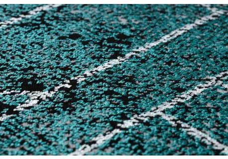 Moderní koberec DE LUXE 626 Geometrický, diamanty Strukturální šed velikost 160x220 cm | krásné koberce cz