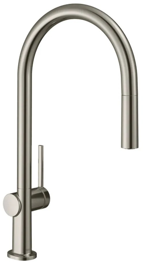 Hansgrohe M54, dřezová baterie Talis s výsuvnou koncovkou, vzhled nerezový 72802800