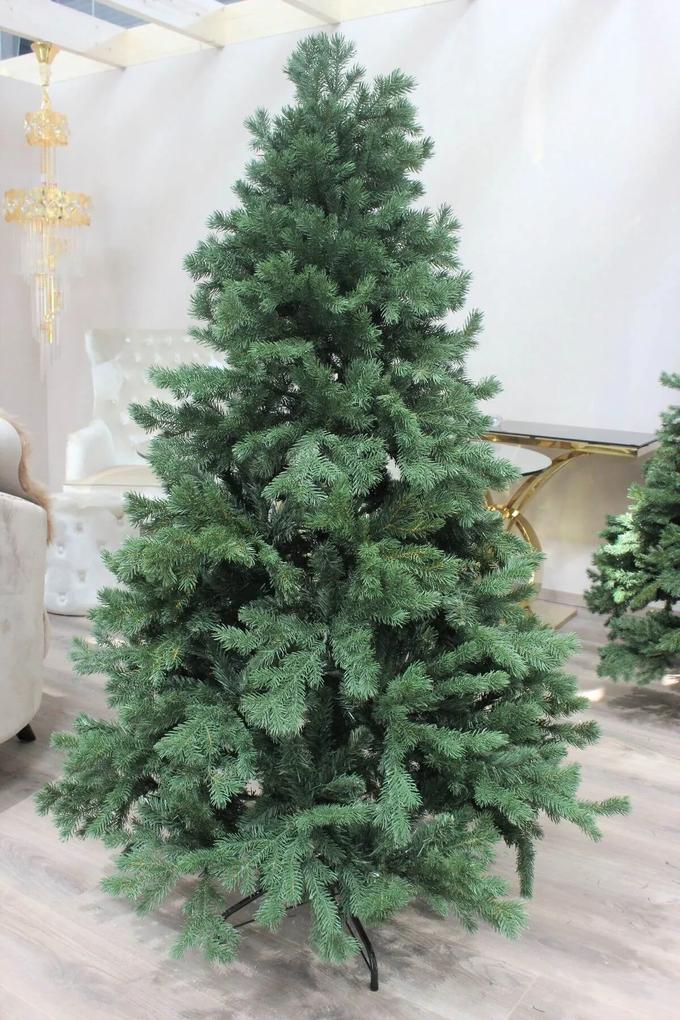 Zelený umělý vánoční stromek 2D+3D 180cm