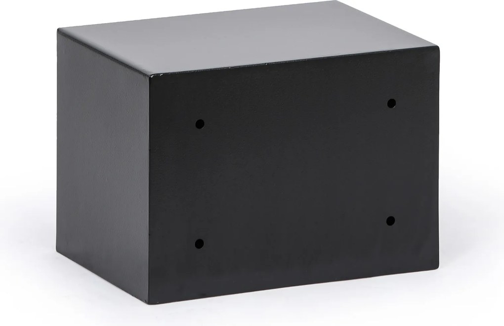 Nábytkový sejf s elektronickým zámkem a čtečkou otisků prstů, 250 x 350 x 250 mm