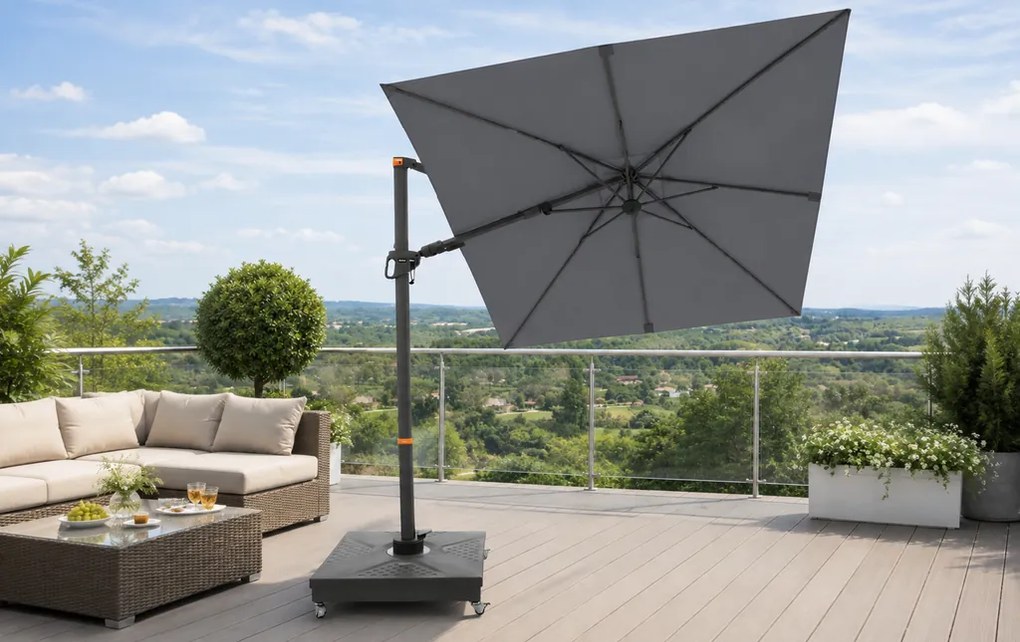 Doppler myZone 210 x 210 cm antracit