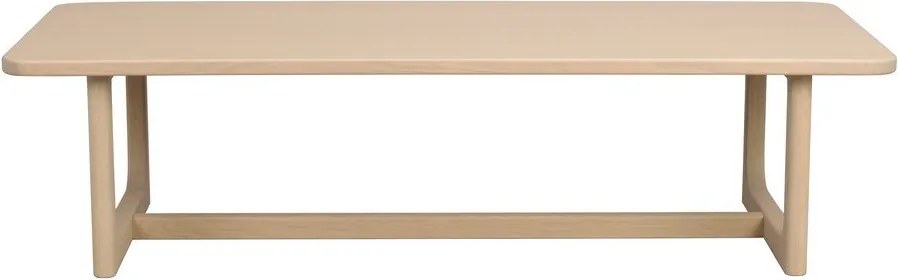 Konferenční stolek s deskou v dubovém dekoru ve světle přírodní barvě 70x160 cm Driscoll – Rowico