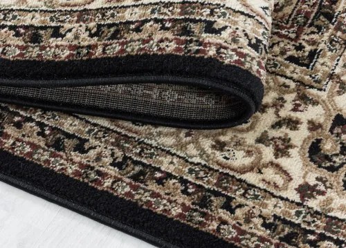 Koberce Breno Kusový koberec KASHMIR 2608 Black, Černá, Vícebarevné, 160 x 230 cm