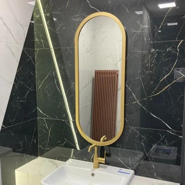 Zrcadlo Zeta Gold Rozměr: 40 x 120 cm