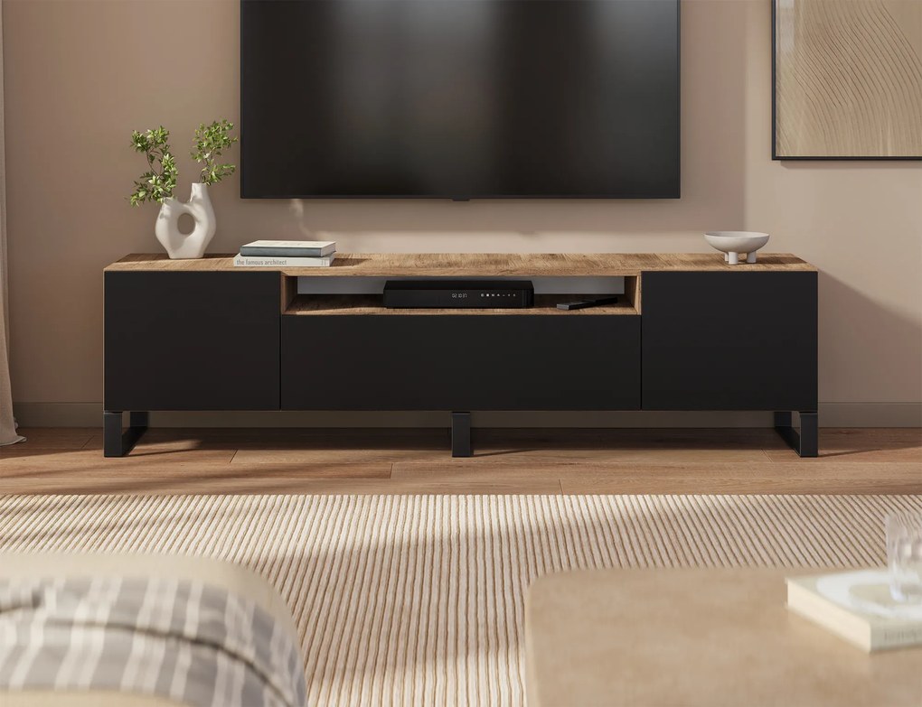 ADRK Furniture Femur 200 Stojací TV stolek ADRK-RTV-FEM-200-AB