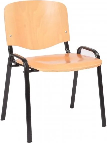Sedia židle ISO 12 Buk černá