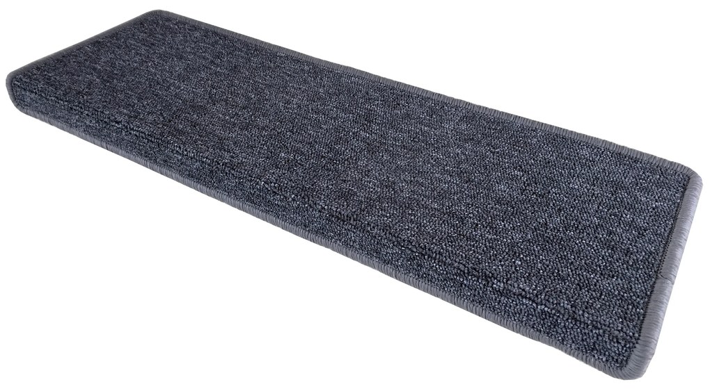 Vopi Nášlapy na schody Astra šedá obdélník, samolepící - 24x65 obdélník (rozměr včetně ohybu)