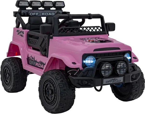 Elektrické autíčko Off-Road CLIMBER růžové