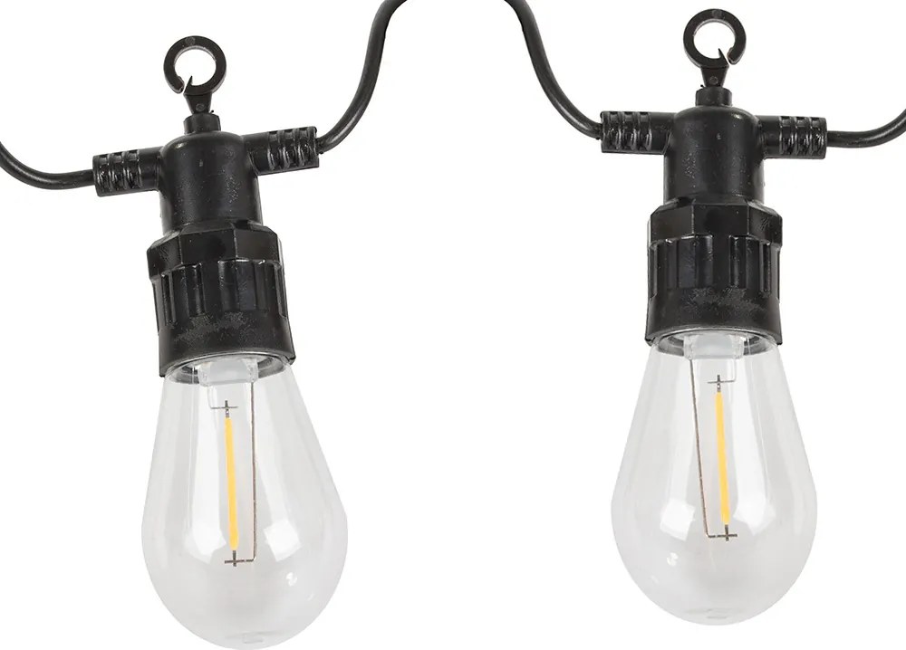 LED světelná zahradní girlanda LUCENT, 20 m
