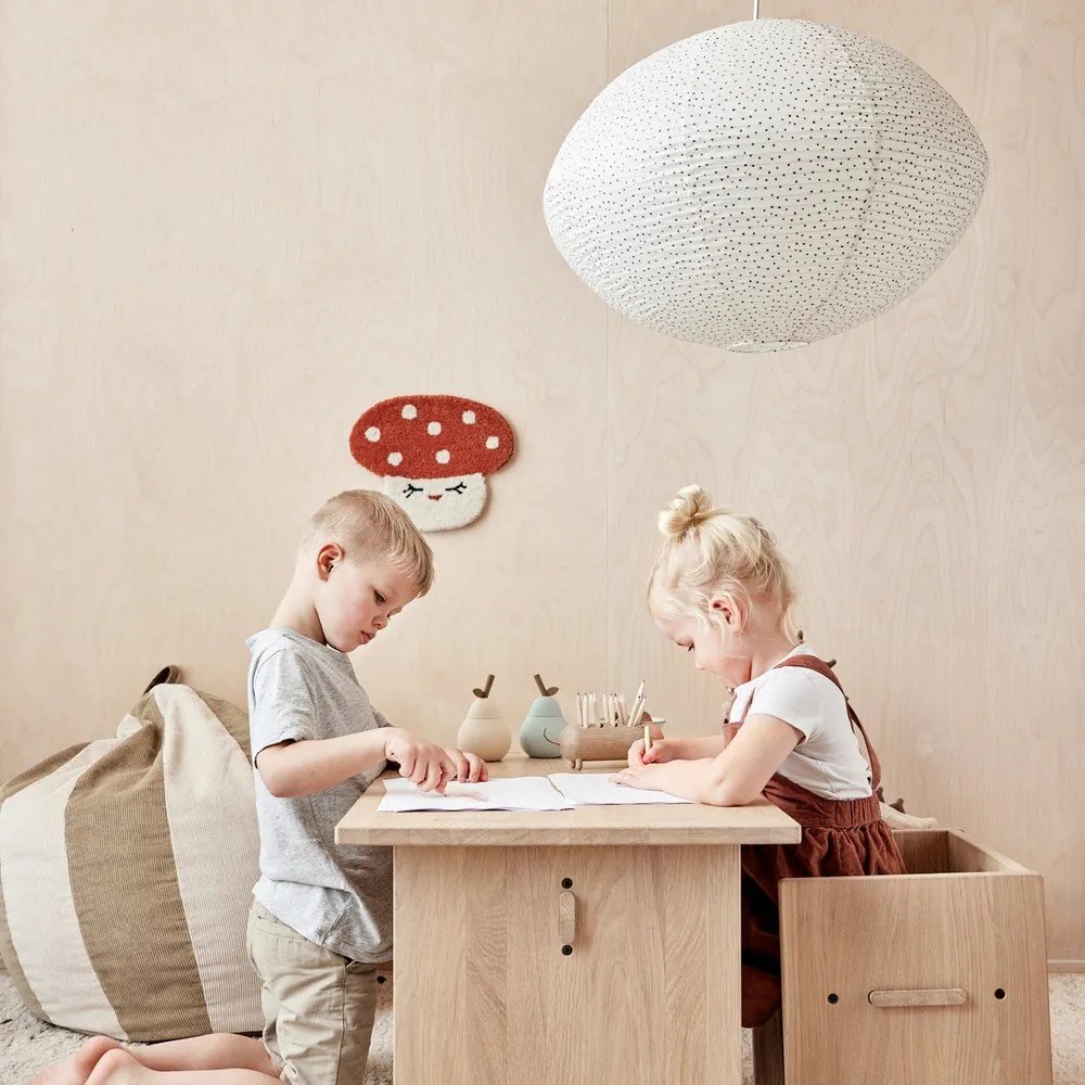 Slonovinové dětské stínidlo s papírovým stínidlem Moyo – OYOY Living Design