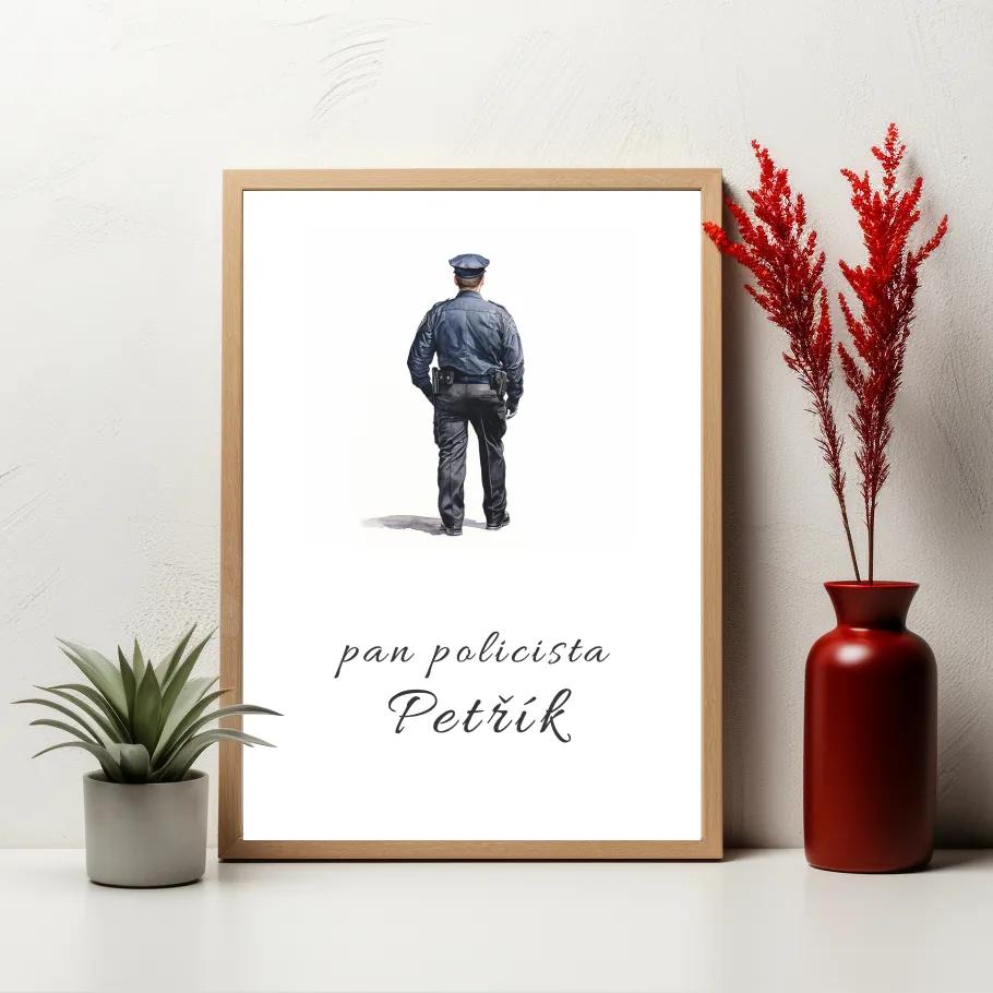 Plakát - Policista