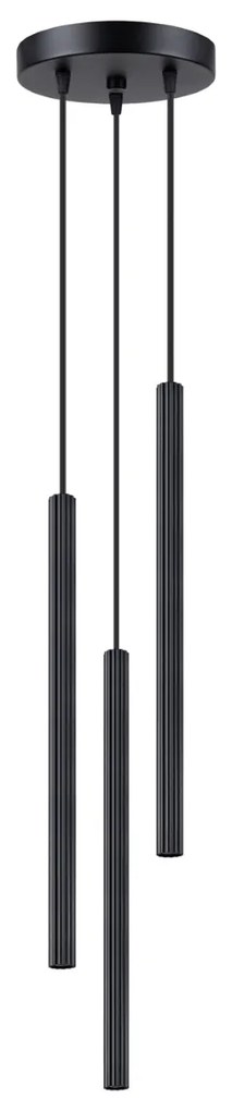 Sollux Lighting Závěsné svítidlo ARCHE 3P černé