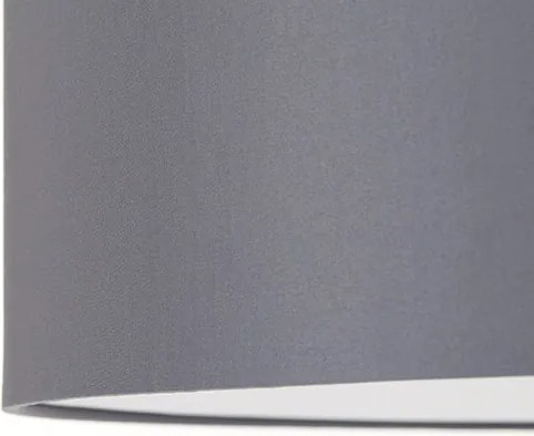 Brilliant 93522/63 Stropní lustr ANDRIA šedá textilie, průměr 60cm