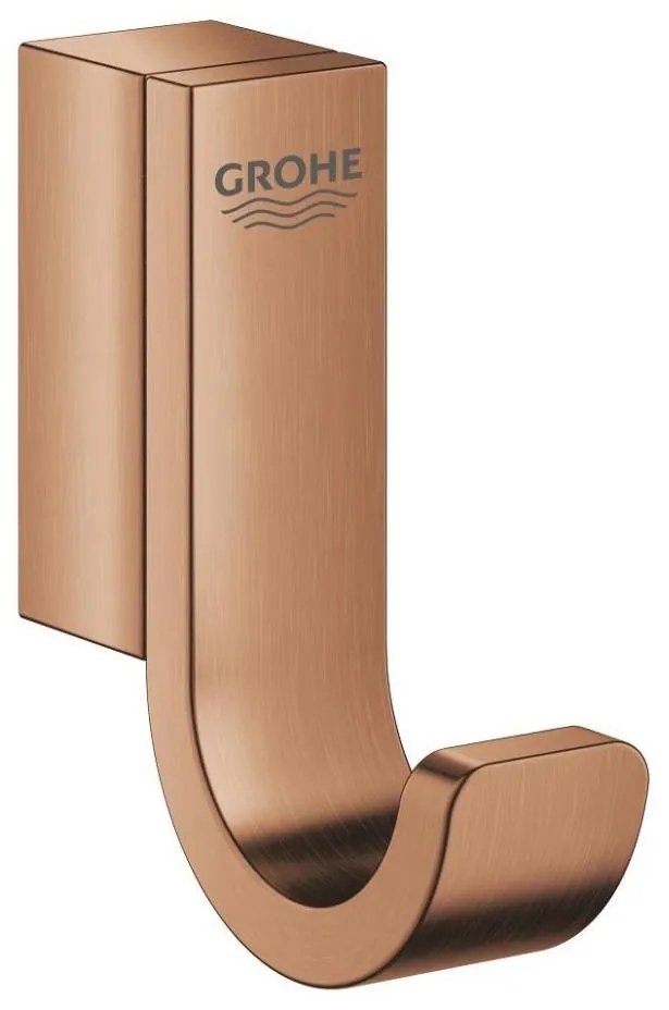 GROHE 41039DL0 - Háček na koupací plášť SELECTION 5,2 x 1,5 x 4,4 cm měděná