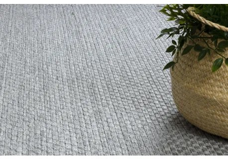 koberec TIMO 6272 SISAL venkovní světle šedá velikost 240x330 cm | krásné koberce cz