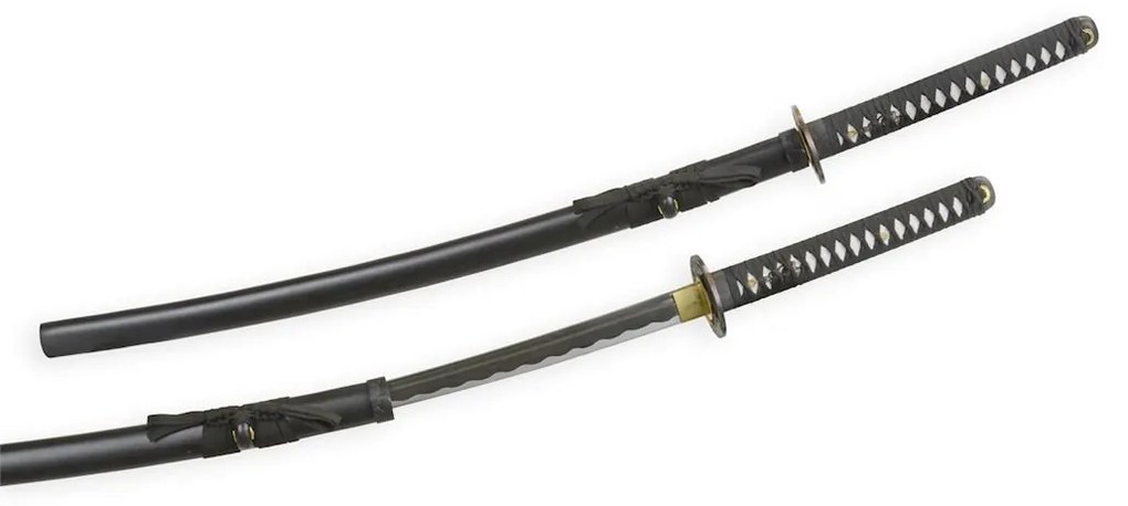 Luxusní dekorativní - Katana Black