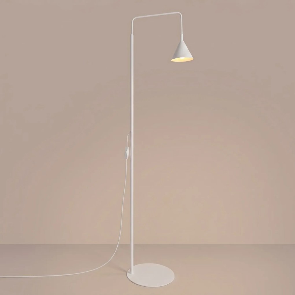 Sollux Lighting Stojací lampa NOX bílá
