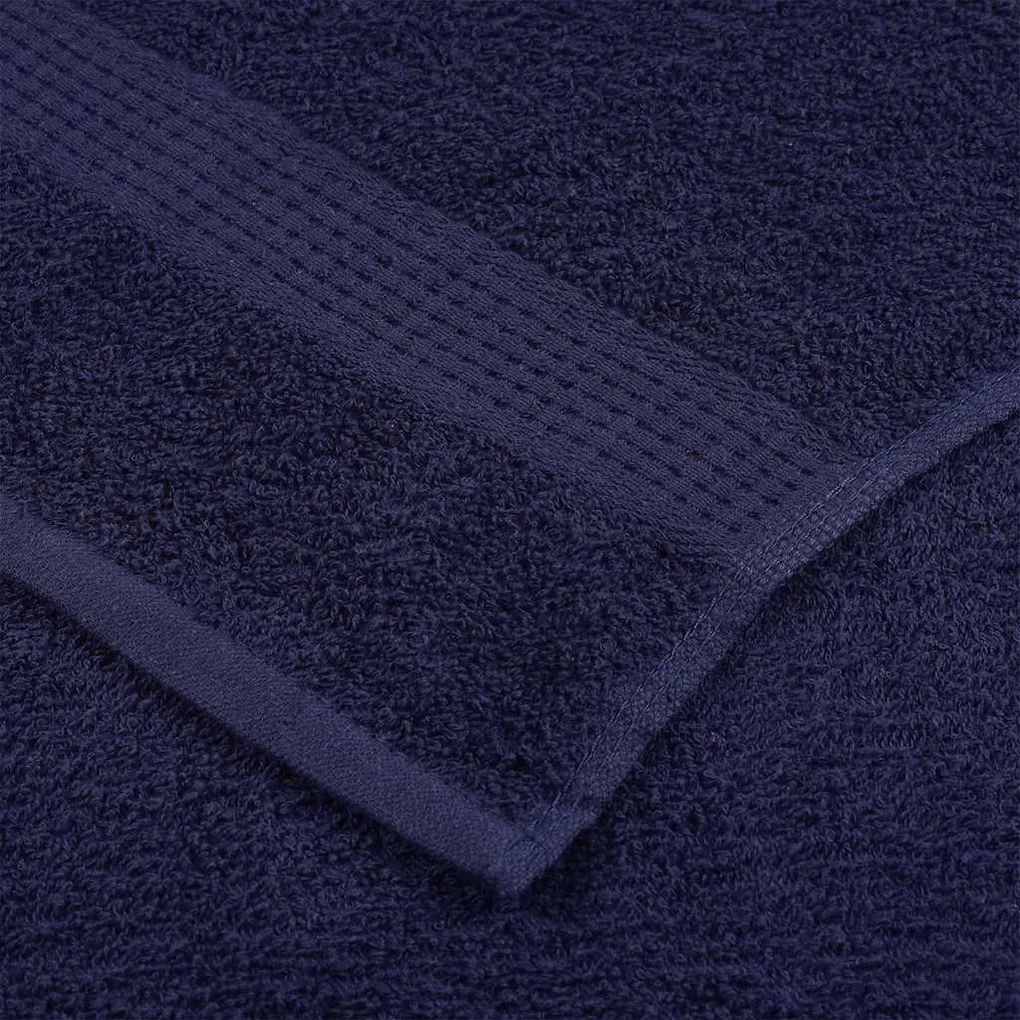 Ručníky FROGN 2 ks tmavě modré 50x100 cm 360 g/m² 136782