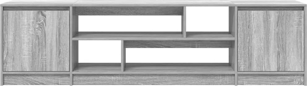 TV skříňka šedá sonoma 188,5x41x50 cm kompozitní dřevo 3328422