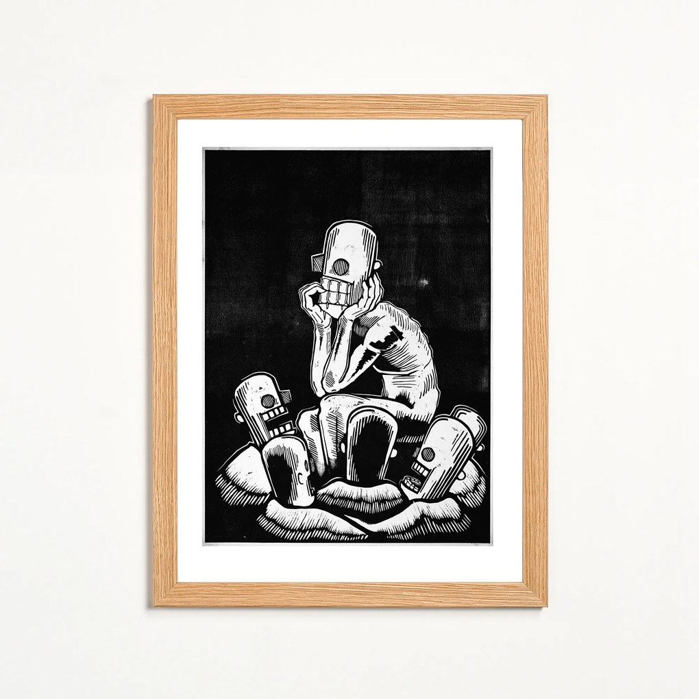 Hugo Rayman | Conte Ugolino Rám: Černý, Velikost: 60 x 40 cm