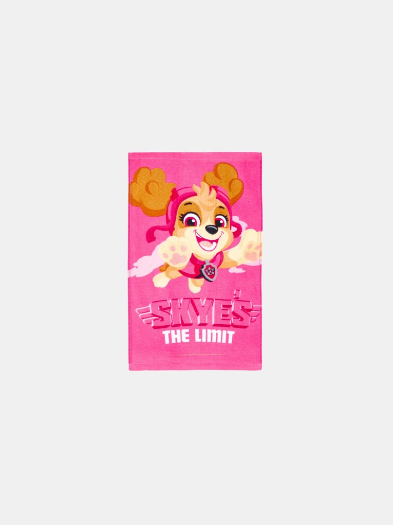 Sinsay - Bavlněný ručník PAW Patrol - sytě růžová