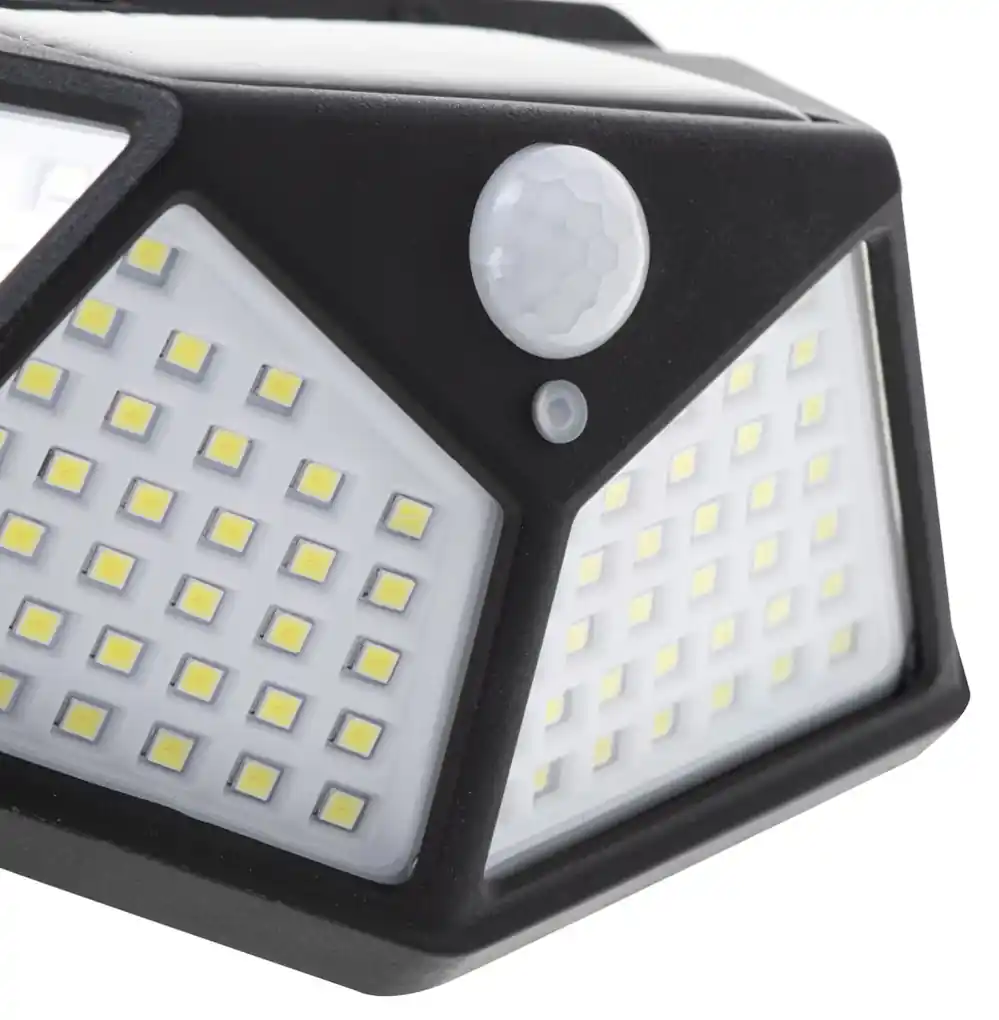 KIK KX5087 Solární lampa se senzorem pohybu a soumraku 100 LED | BIANO