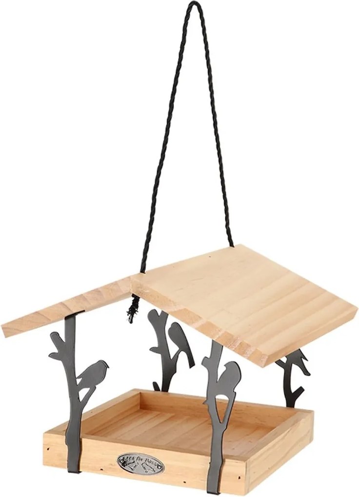Závěsné krmítko pro ptáky VORES hnědé