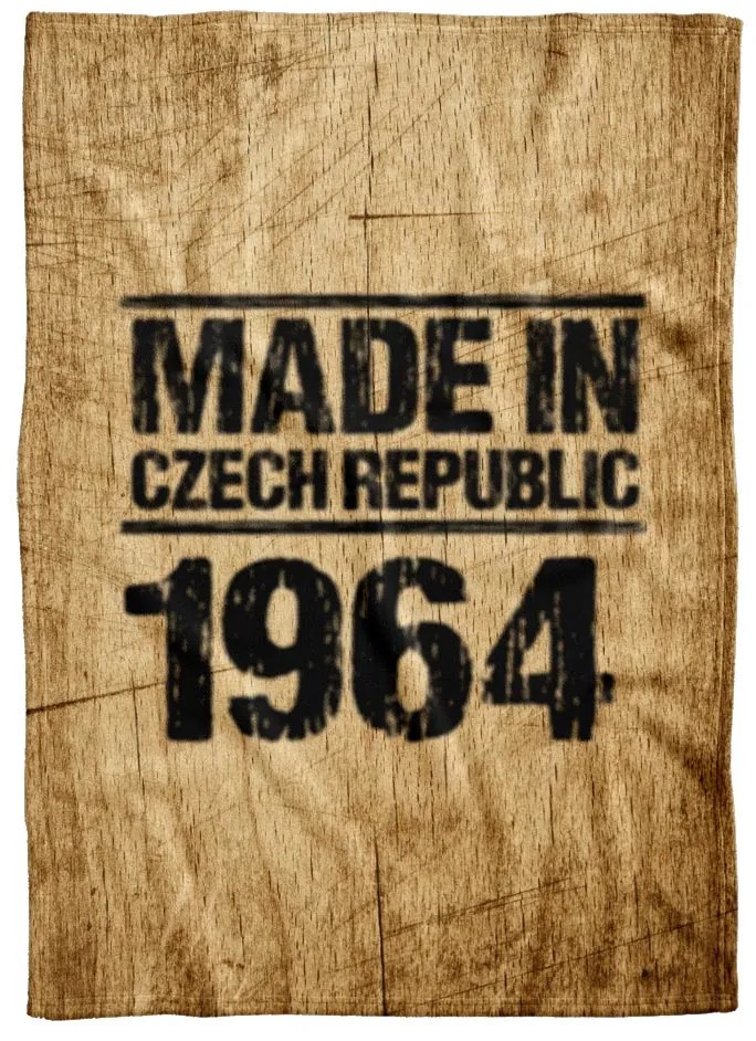 Deka Made In (rok: 1964, Podšití beránkem: NE)