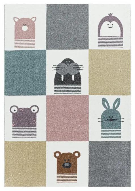 Vopi | Dětský koberec Funny 2108 multi - 140 x 200 cm