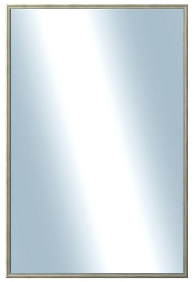 DANTIK - Zarámované zrcadlo - rozměr s rámem cca 80x120 cm z lišty Y-ka oranžová linka (3128)