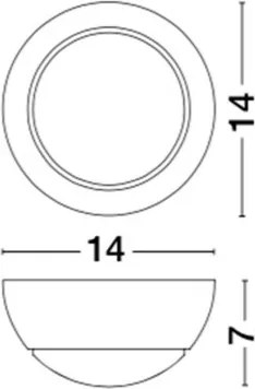 Nástěnné LED svítidlo NOVA LUCE ODIN 5W 3000K černé 910162