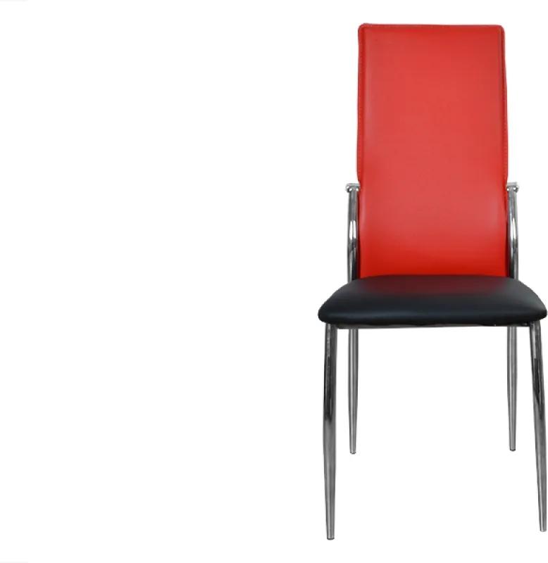 Židle H 238 Czarno  Červené