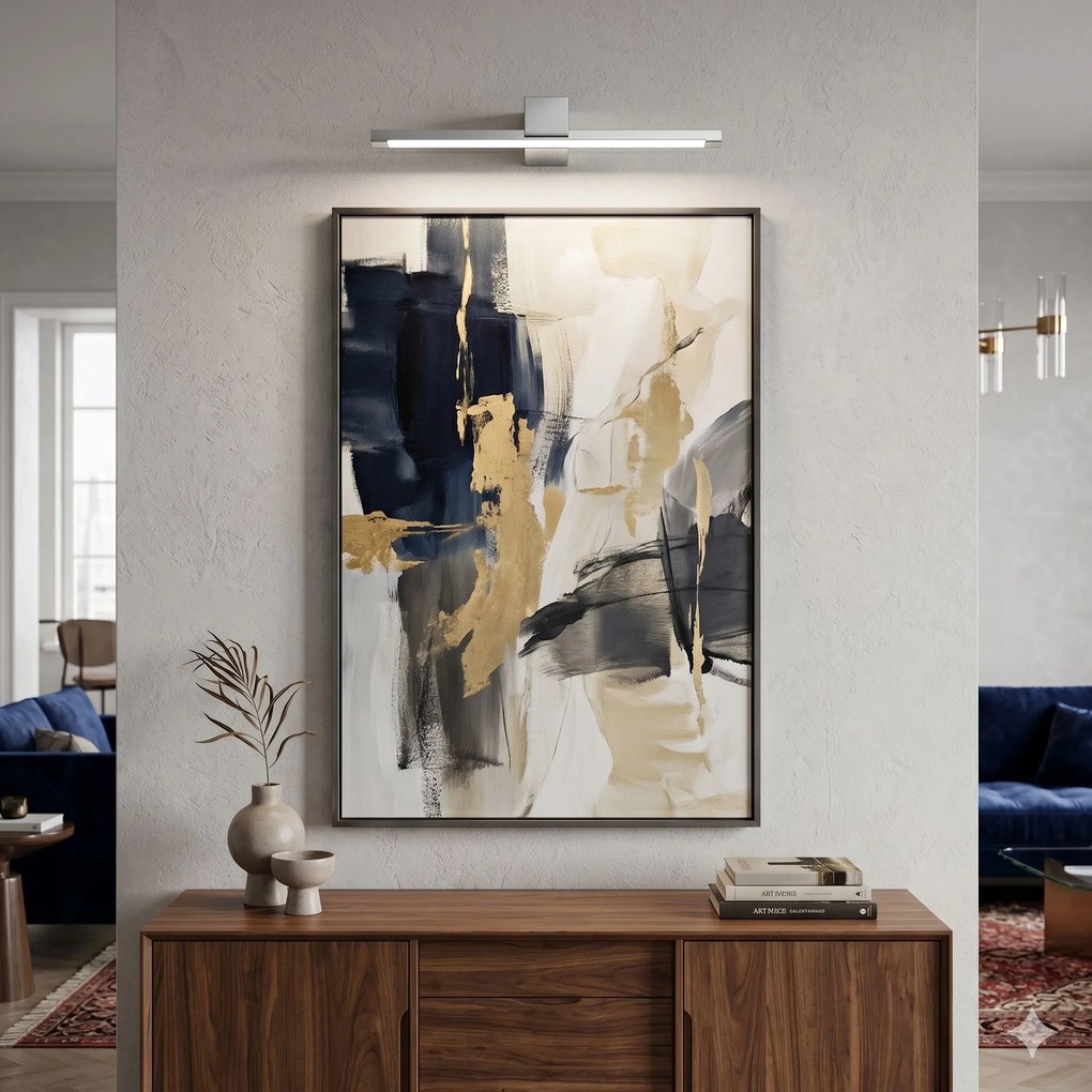 Toolight Rea, Koupelnové nástěnné LED svítidlo SWE041-1W 60cm Chrome, OSW-20141