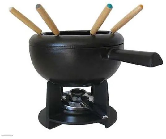 Staub set na fondue, černá