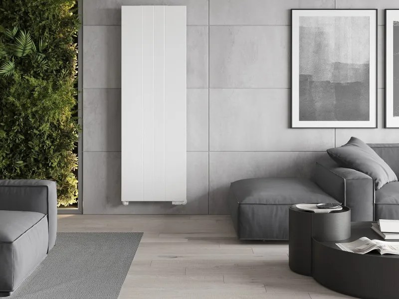 Mexen Line VS20SL deskový radiátor 1600 x 400 mm, dolní středové připojení, 794 W, bílý - W6VS20SL-160-040-00