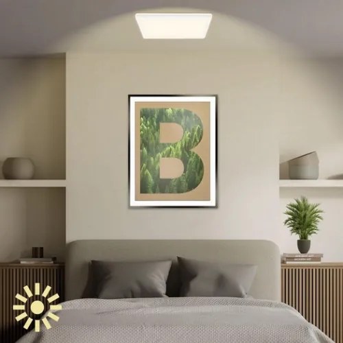 LED svítidlo BRILONER Tava A 29,3x29,3cm 11W stmívatelné CCT bílé 3885016