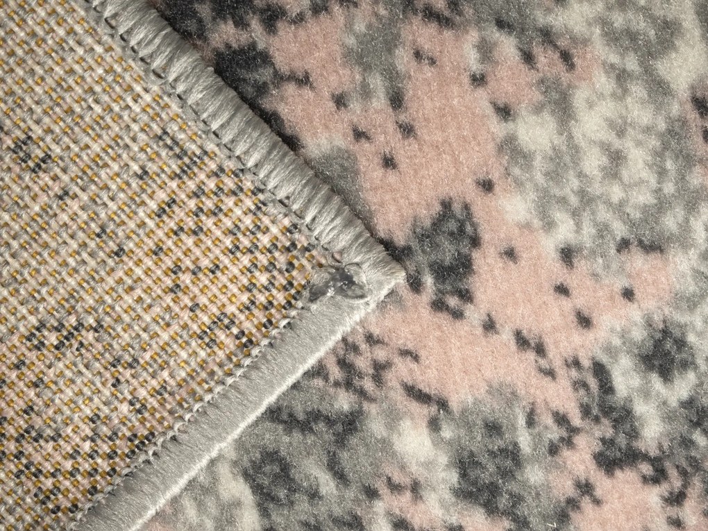 Alfa Carpets Kusový koberec Beton powder pink ROZMĚR: 190x280