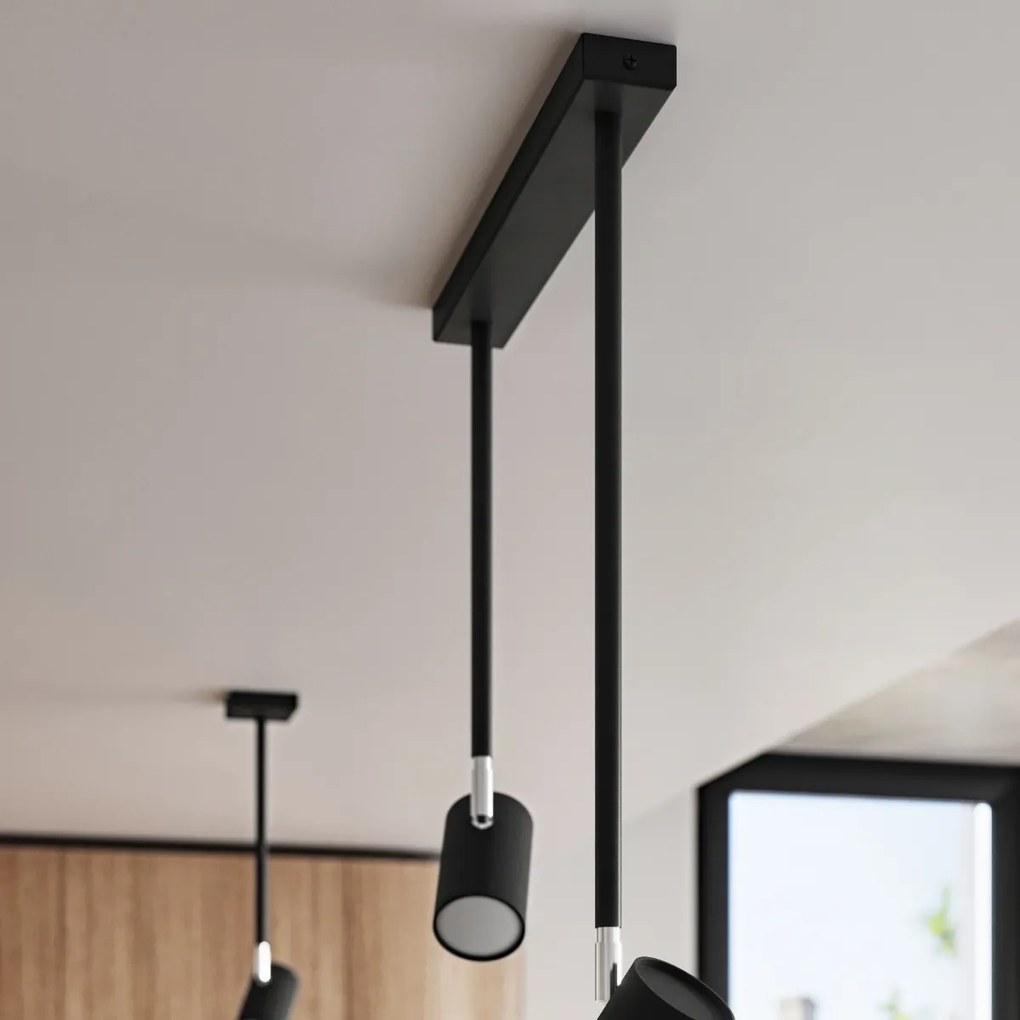Sollux Lighting Stropní svítidlo NORANO černé