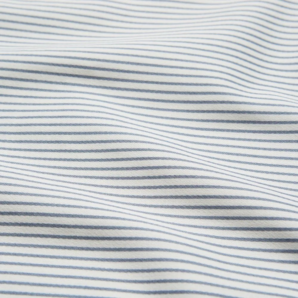 Světle modré dětské povlečení na jednolůžko z Bio bavlny 140x200 cm Classic Stripes Blue – Cam Cam Copenhagen